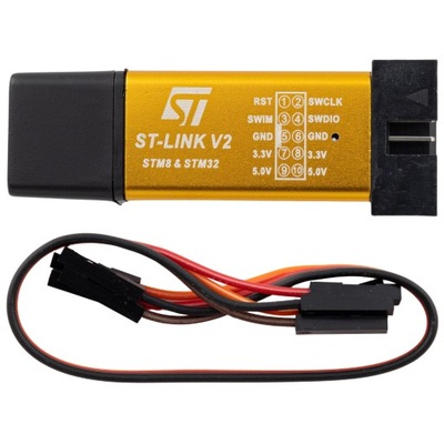Programator ST-LINK STLINK V2 STM32 STM8 JTAG SWIM - 9218142295 ...