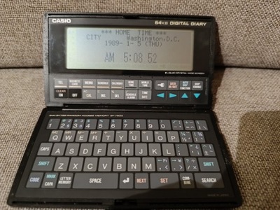 Retro Organizer Casio Magic Diary JD-5000 - 12017436963 - oficjalne ...