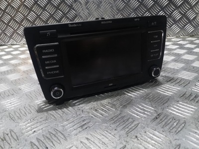 Radio cd mp3 Skoda Swing Octavia 2 II lift +kod - 12197161911 ...