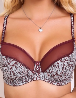 Biustonosz stanik LANNY MODE 100F model 12781 - 14591093462 - oficjalne archiwum Allegro