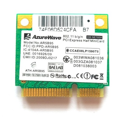 Karta WLAN WIFI AzureWave AR5B95 150 Mb/s 2.4 Ghz - 11062551925 ...