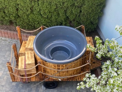 Mobilna Balia ogrodowa- Jaccuzi z masażami wynajem - 13245507999 ...