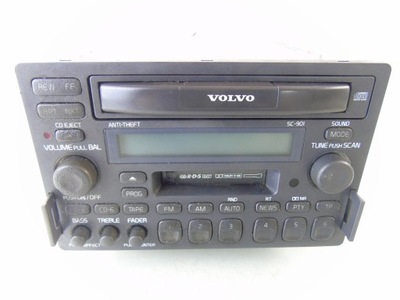 VOLVO S70 V70 C70 850 RADIO SC-805 SZARE CD KASETA - 12734984826 ...