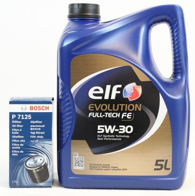 Olej Elf Evolution RN-Tech 5W30 RN17 Renault 5L - 8087170014 ...