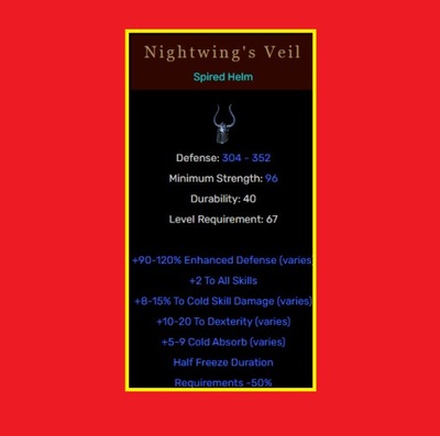 Diablo 2 resurrected KRYSZTAŁOWY MIECZ 4 SOCKETY - 11236504330 ...