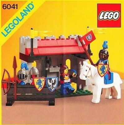 LEGO SET 6041 ARMOR SHOP MEGA UNIKAT SUPER STAN - 7103716828 ...