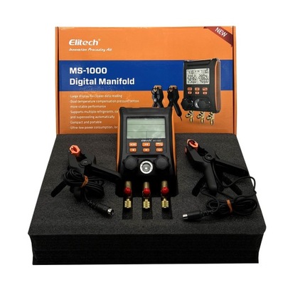 SET MANOMETROW CYFROWYCH ELITECH MS-1000 msc-1700