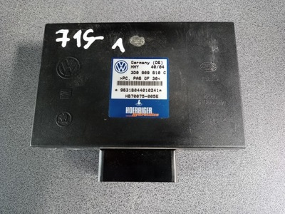 VW PHAETON MODUŁ STEROWNIK KLAPY 3D0909610C - 12813877755 - oficjalne ...