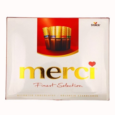 Merci 250g czekoladki bombonierka praliny StorckDE - 10121896009 ...