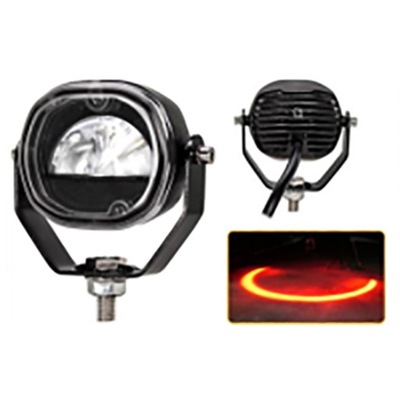 Lampa bezpieczeństwa RED LED SPOT wózki widłowe - 11769511914 ...
