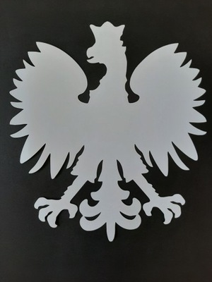 Plakat wiszący z orłem białym godło Polski orzeł - 11545549243 ...