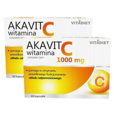 WITAMINA C 1000 mg 60 kapsułek VITADIET - 9056930272 - oficjalne ...