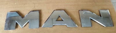 Logo MAN na błotnik TGX TGS TGL TGM TGA emblemat OE MAN 81.97870-0121 ...