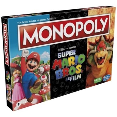 Gra planszowa Hasbro Monopoly Super Mario - 12913027072 - oficjalne ...