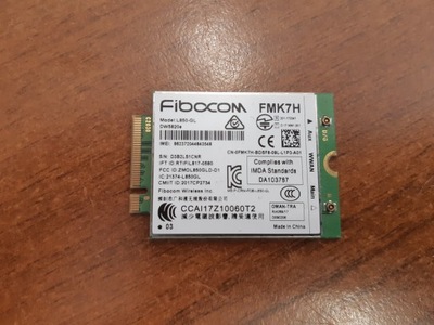 Modem WWAN LTE Dell Latitude Fibocom L850-GL FMK7H - 14337037701 ...