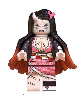 Figurka Nezuko Kamado Demon Slayer + stud Lego - 13028712450 ...