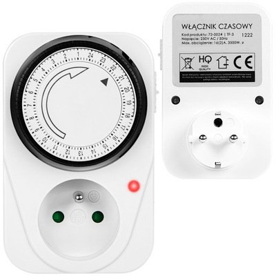 TIMER WŁĄCZNIK PROGRAMATOR CZASOWY LCD CYFROWY - Sklep, Opinie, Cena w ...