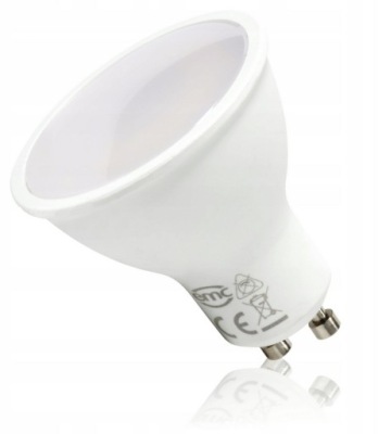 Żarówka LED GU10 10W=80W SMD 1149lm CCD Neutralna - 13486293693 ...