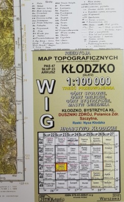 Mapa WIG Leszno P41 S23 reedycja - 9705527190 - oficjalne archiwum Allegro