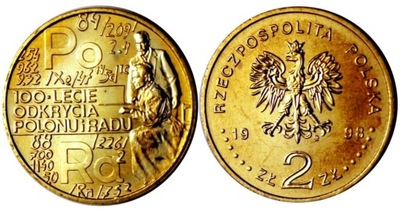 2165. 2 zł 1998 Polon i Rad - 15232209819 - oficjalne archiwum Allegro