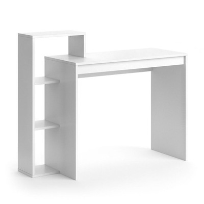 Biurko Komputerowe Rozsuwane 100cm Białe - 6621859659 - oficjalne ...