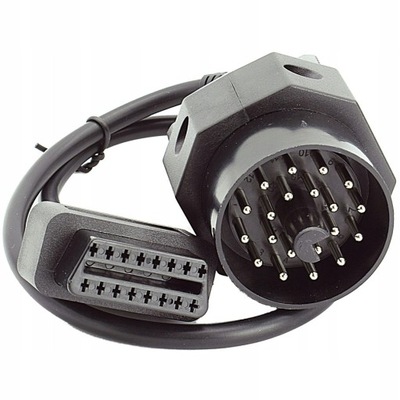 Przejściówka Kabel Adapter 20 PIN NA OBD2 BMW - 15224754465 - oficjalne archiwum Allegro