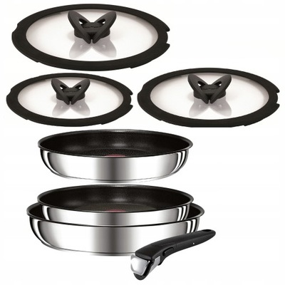 Patelnie TEFAL 22+24+28 EXPERTISE INGENIO INDUKCJA - 6133562628 - oficjalne archiwum Allegro
