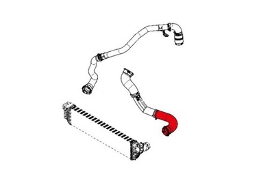 RURA WĄŻ INTERCOOLERA MASTER 2.3 dCi 144608199R - 11872669988 ...