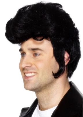 Peruka Elvis Presley ELWIS Król Rock Elvisa KING - 13736317579 ...