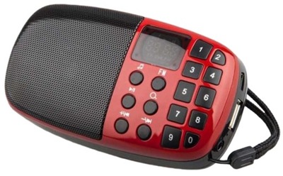 GŁOŚNIK MINI RADIO USB MICRO SD MP3 /mini SPAKER - 3494756514 ...