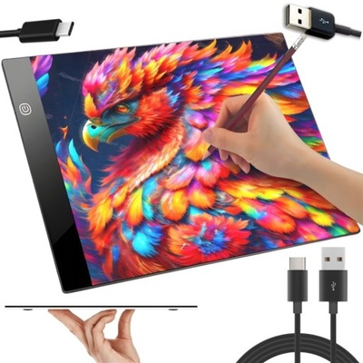 TABLET GRAFICZNY LED TABLICA RYSUNEK PREZENT - 13013132986 - oficjalne ...