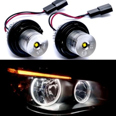 bmw e39 e60 e61 e65 e87 x3 x5 ringi marker led 10w - 12234196387 - oficjalne archiwum Allegro