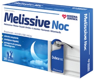 Rodzina Zdrowia Melissive Noc 30 tabletek APTEKA - 7264415242 ...