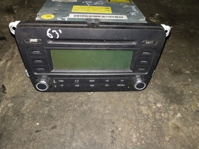 VW PASSAT B6 RADIO CD RADIOODTWARZACZ 1K0035186R - 14057504007 - oficjalne archiwum Allegro