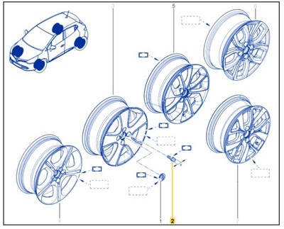 Śruba śrubowa dźwigni 7703002934 Renault Trafic - 12767263257 ...