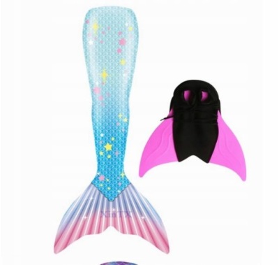 STRÓJ Ogon syreny z płetwą DUŻE ROZMIARY - 14254515247 - oficjalne ...