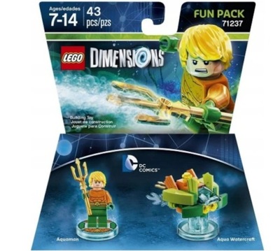 LEGO DIMENSIONS FUN PACK DC COMICS AQUAMAN 71237 - 11535897790 ...