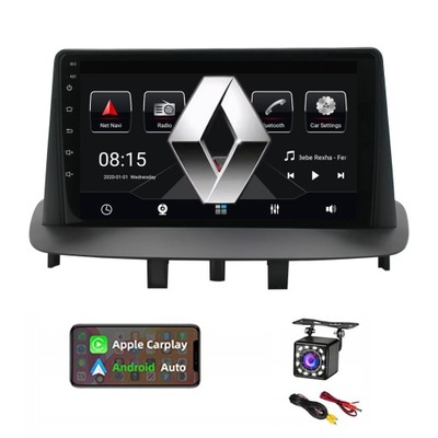 Renault Megane 2 RADIO 2DIN ANDROID12 6GB 128GB 4G GPS IPS FM AM ...