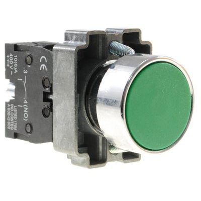 Przycisk chwilowy zielony na panel NO 1A 250VAC - 9720017143 - oficjalne archiwum Allegro
