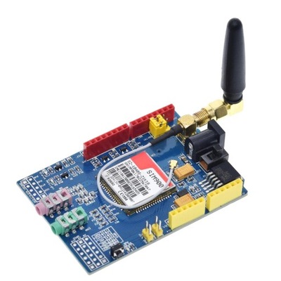 Moduł GSM/GPRS SIM 900 Shield Arduino Uno + antena - 12705839660 ...