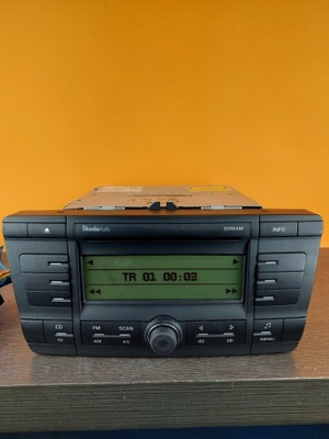 Radio cd Skoda Audience Octavia 2 II Yeti + KOD - 13480026481 ...