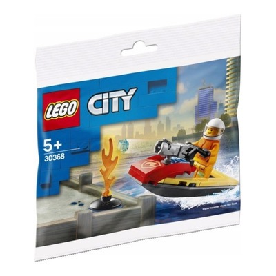 LEGO City. 30368 Strażacki skuter wodny - 12407104670 - oficjalne ...