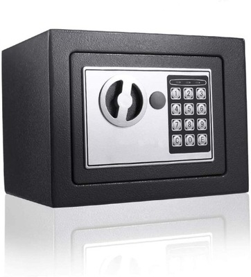 MINI SEJF ELEKTRYCZNY NA PIENIĄDZĘ BIŻUTERIĘ KLUCZ - 11866780742 ...