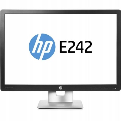 Monitor HP E242 24 IPS HDMI DisplayPort + KABLE - 14323461320 ...