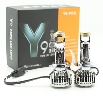 ZESTAW SOCZEWKA BI LED H7 PROJEKTOR BILED ZAROWKA - 12856170717 ...