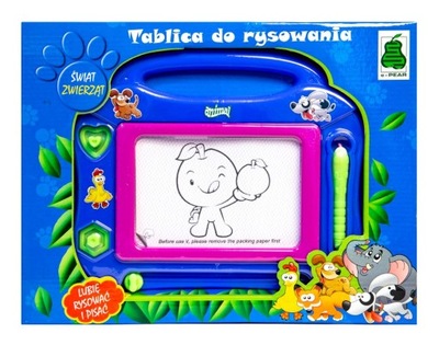 Tablica do rysowania z magnesami - 16652546577 - oficjalne archiwum Allegro