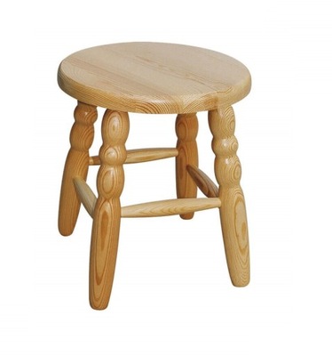 Taboret wiklinowy z wikliny stołek okrągły - 12847786098 - oficjalne ...