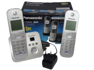 Telefon bezprzewodowy Panasonic KX-TG6522 - 12761883462 - oficjalne ...