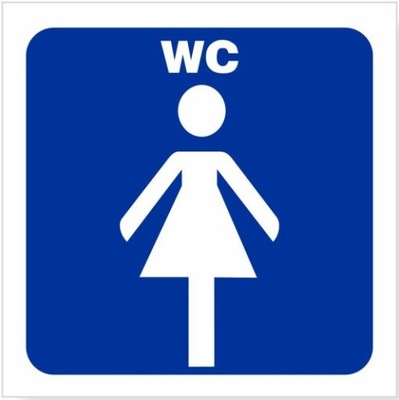 Toaleta toaleta znak Toalety naklejki - 12460925967 - oficjalne ...