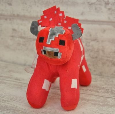 MINECRAFT PLUSZOWA MASKOTKA GRZYBOWA KROWA PLUSZAK - 11912371964 ...